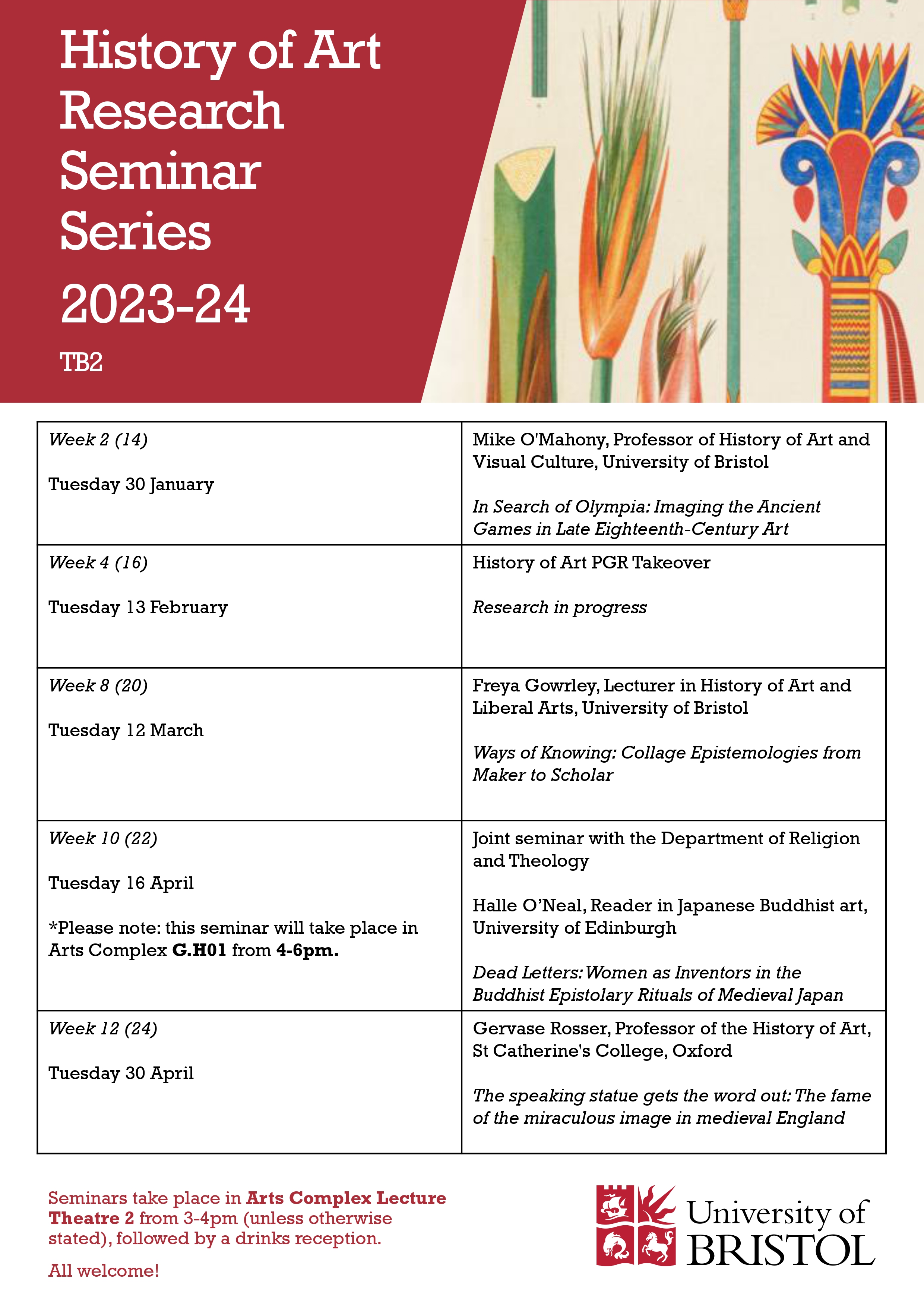 January: In Search of Olympia | Faculty of Arts, Law and Social ...