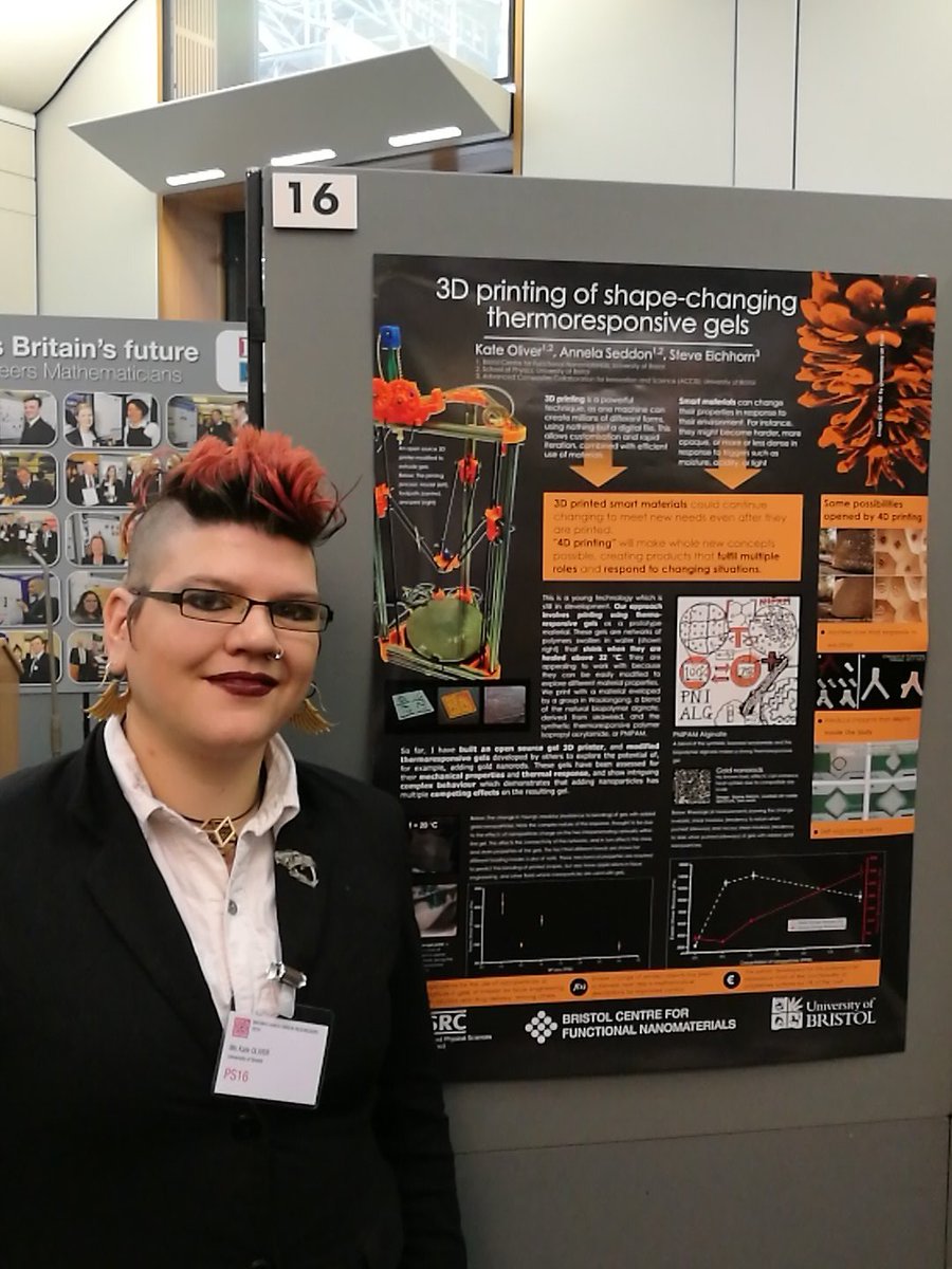 2018: Kate Oliver exhibits at STEM for Britain | School of Physics ...