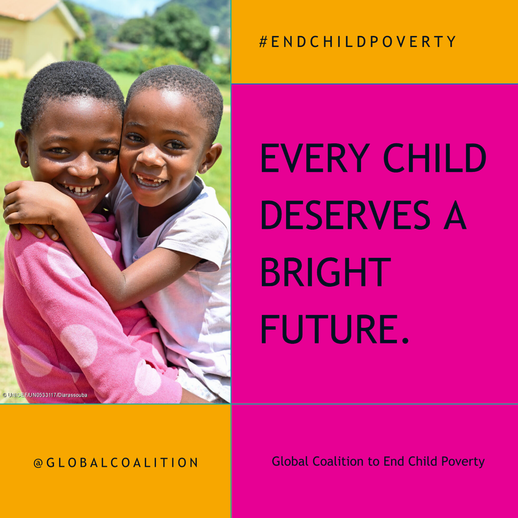 2023: Global coalition call to end child poverty | School for Policy ...